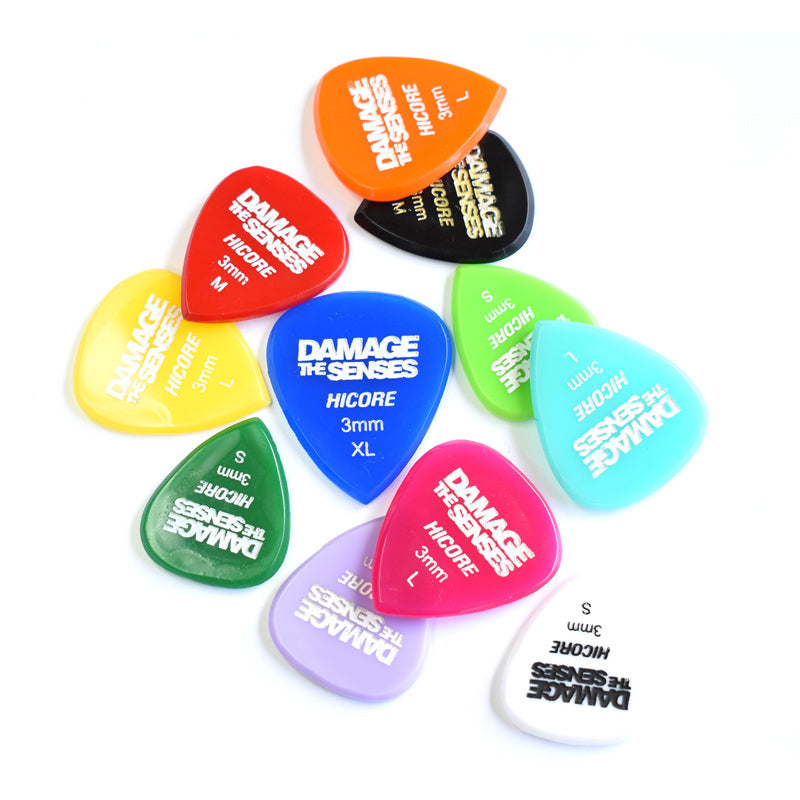3mm Acrylic Guitar Picks – Damage The Senses